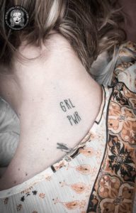 📝 Tattoos with Texts, words and Phrases