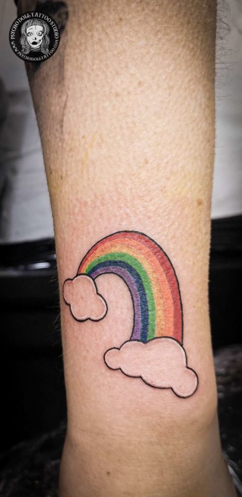 Small Color Tattoos - Psycho Doll Tattoo Studio Majorca