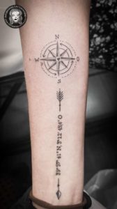 📝 Tattoos with Texts, words and Phrases