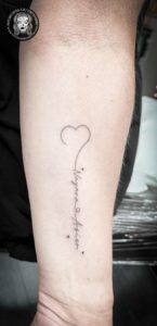 📝 Tattoos with Texts, words and Phrases